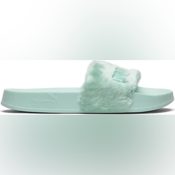 Puma | Shoes | Fenty X Puma Fur Slides Bay | Poshmark
